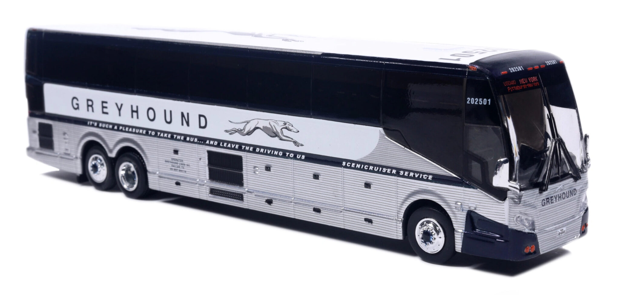 Coming In 2026 Iconic Replicas Prevost H345 Coach Bus Greyhound Vintage ...