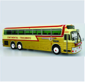 Iconic Replicas Eagle 5 Coach Bus Continental Trailways-Golden Eagle ...