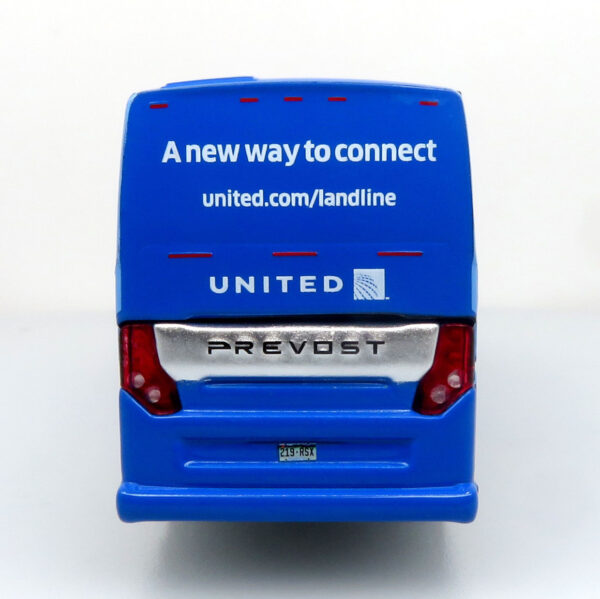 Iconic Replicas Prevost H345 Coach Bus United Airlines/Landline 1 ...